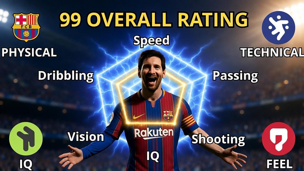 Why Messi Has the Highest Overall Rating in Football History | The 4 ...