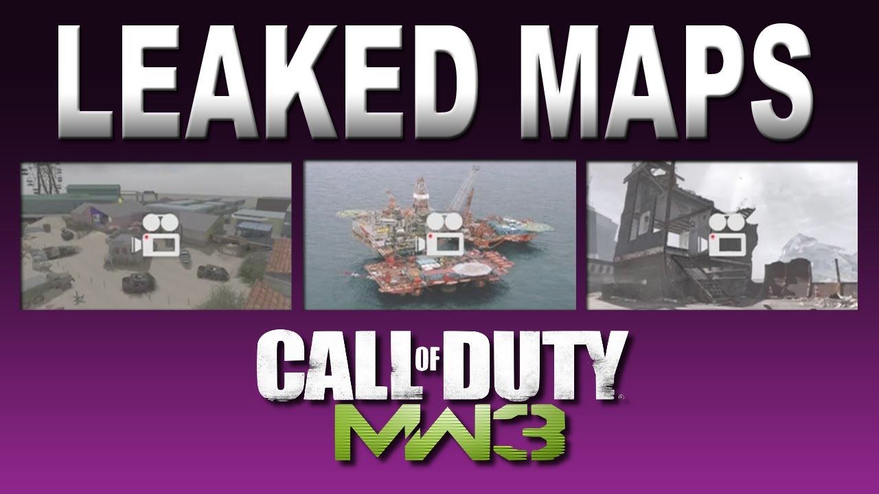 Modern Warfare 3: New Leaked Maps | Boardwalk, Decommission, Off Shore ...