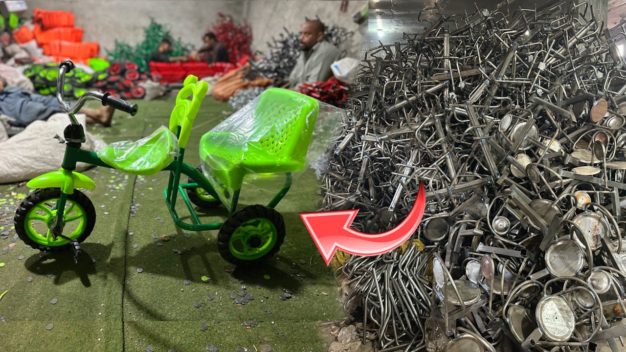Amazing Process Of Manufacturing Bicycles in factory | Bikes ...