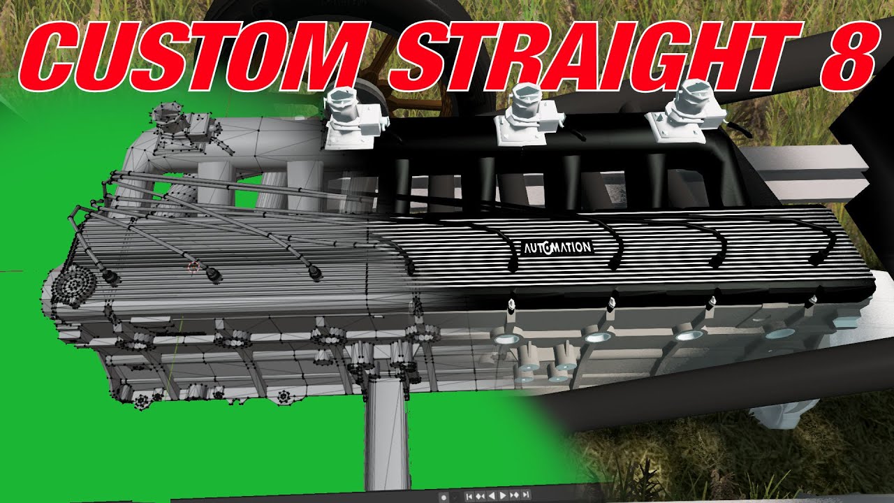 fillman86 finally made a Straight 8 - Automation🔧BeamMP - YouTube