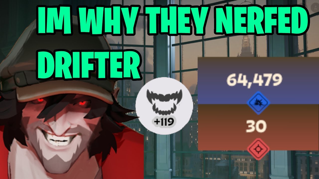Drifter is NUTS in DEADLOCK - YouTube