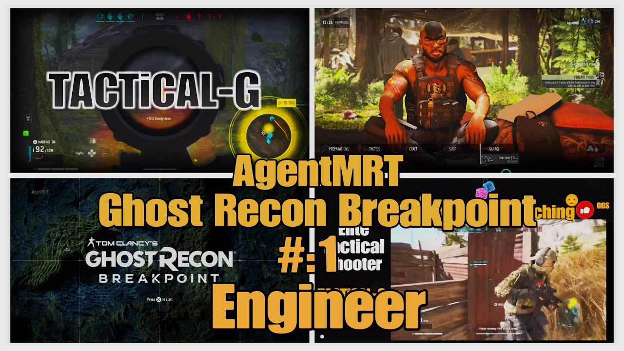 Ghost Recon Breakpoint TACTiCAL-G Smooth Engineer Gameplay Happy ...