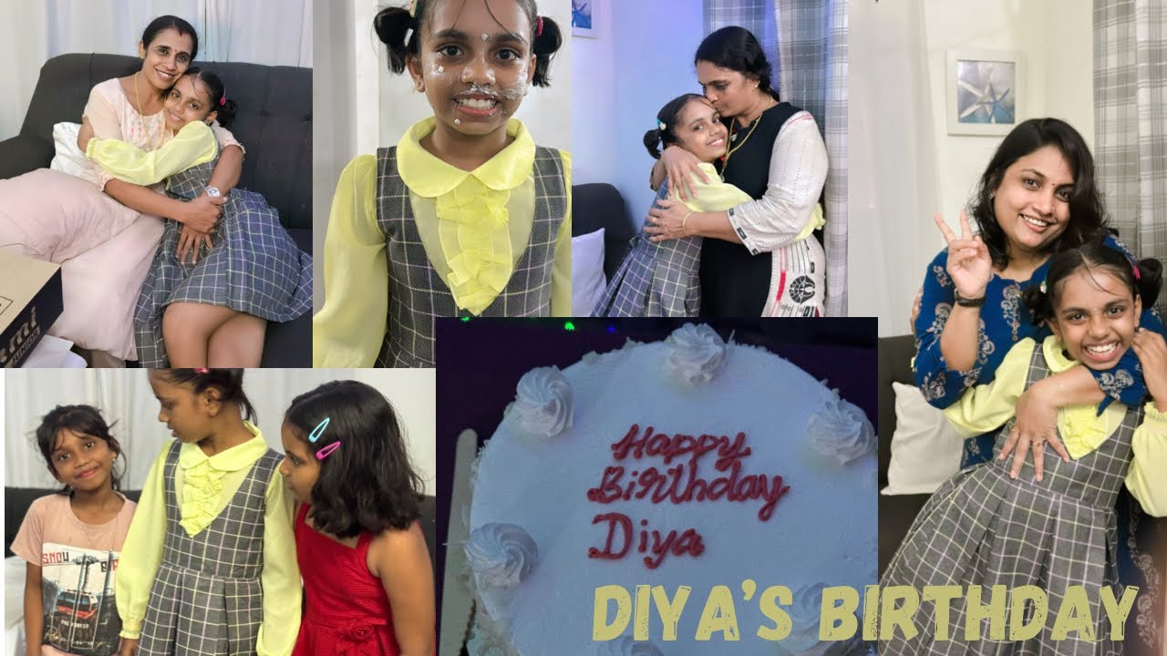 Diya Mol’s birthday 🥳 | Birthday Vlog | Shimna Abeesh - YouTube