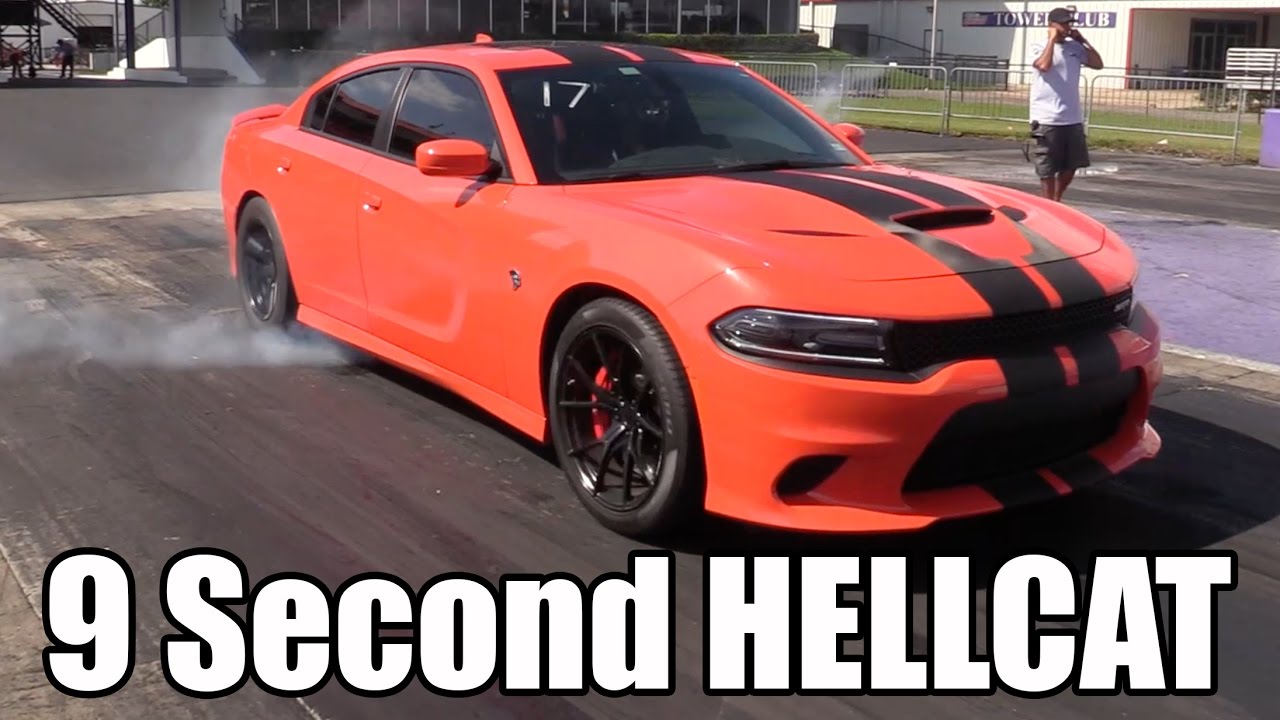 This Hellcat runs like a Demon - 9 Seconds - YouTube