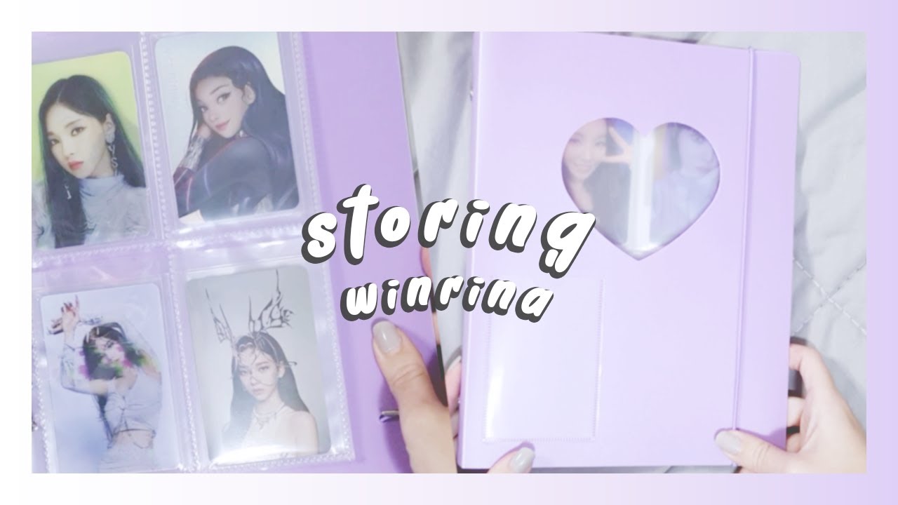 storing #11 | novo binder da karina e winter - coleção aespa [pt-br ...
