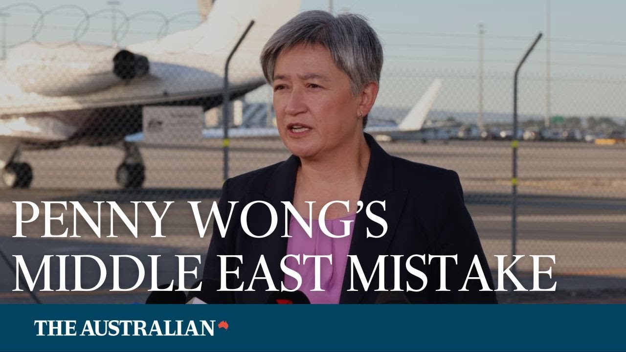 Penny Wong's 'serious error of judgment' amid visit to Israel, Middle ...