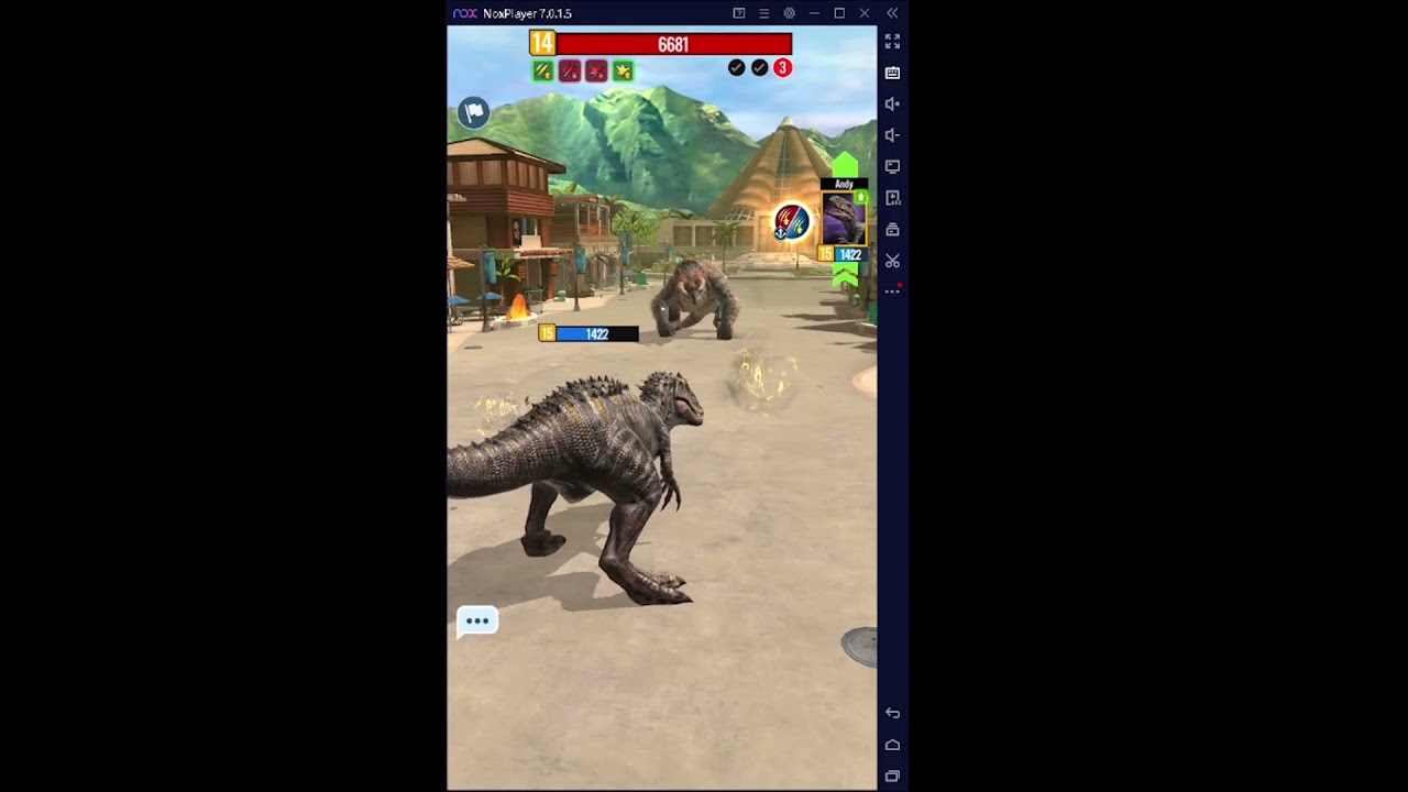 Raid Megalotops Prime// Jurassic World Alive - YouTube