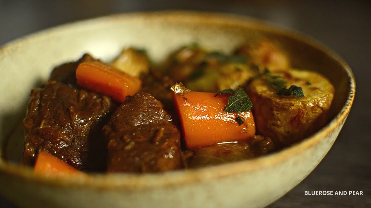 We Made Pull-Apart Beef Stew with Roasted Baby Potatoes & Fried Sage ...