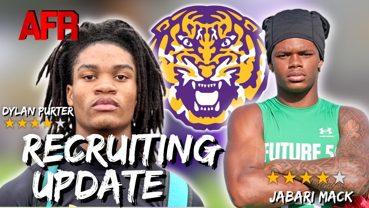 BOOM! Best LSU WR Class Ever? | Tigers STEAL CB From Auburn - YouTube