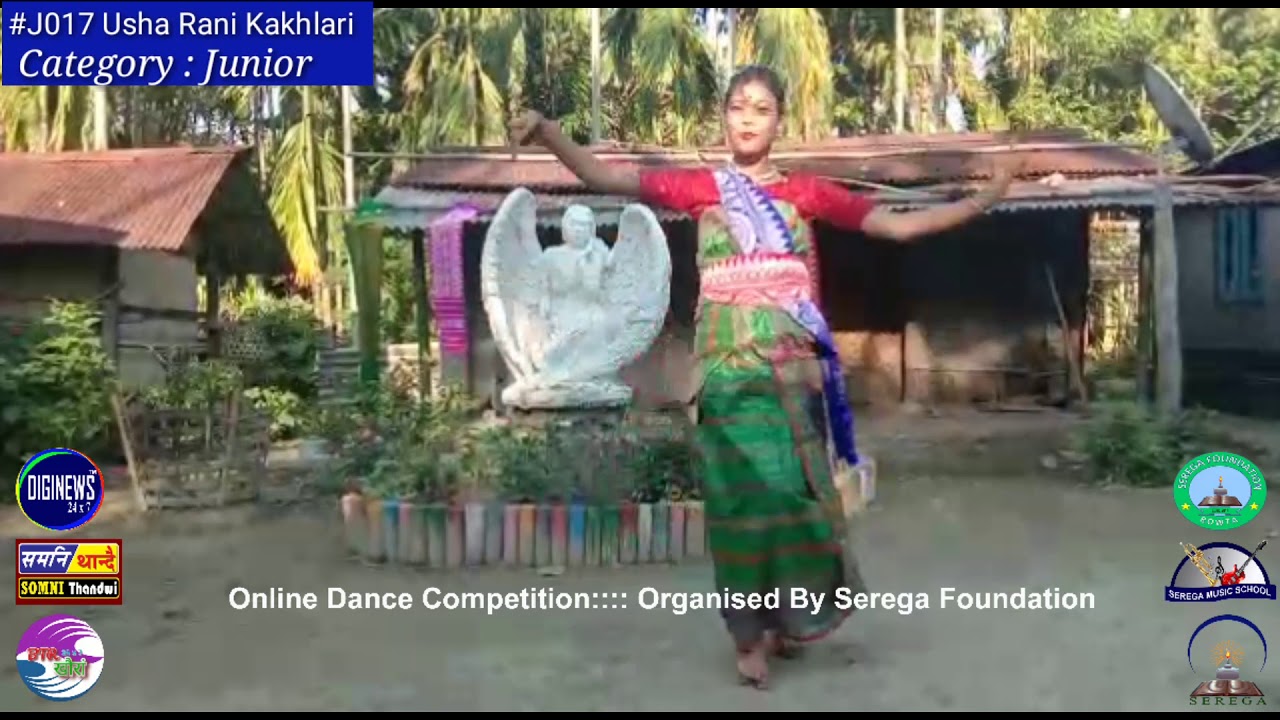 #J017 Usha Rani Kakhlari | Junior | 1st Round | Online Dance ...
