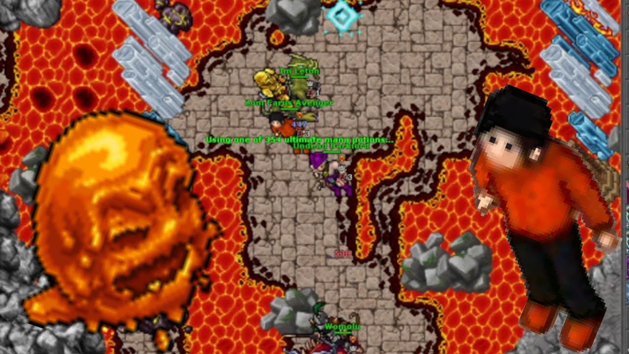 TIBIA l BOSS l ED l MAGMA BUBBLE l GNOMPRONA - YouTube