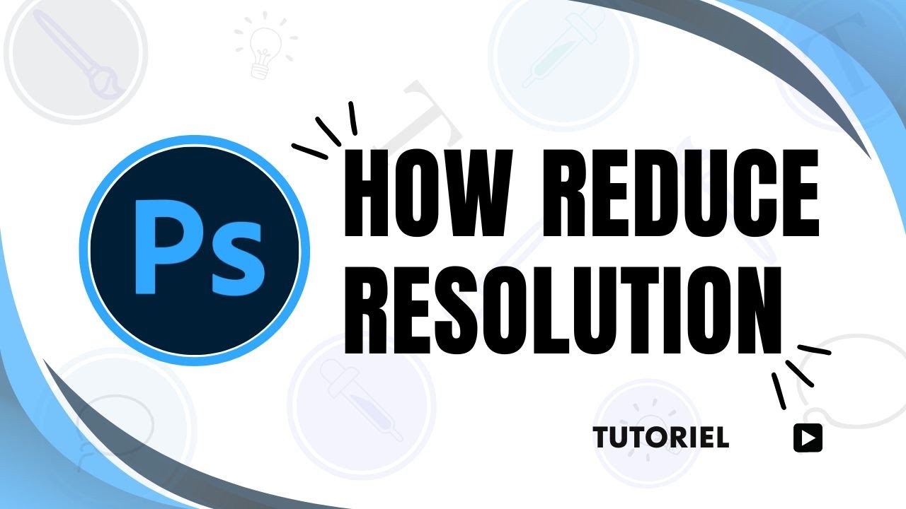 How to reduce resolution with the Photoshop free app - YouTube