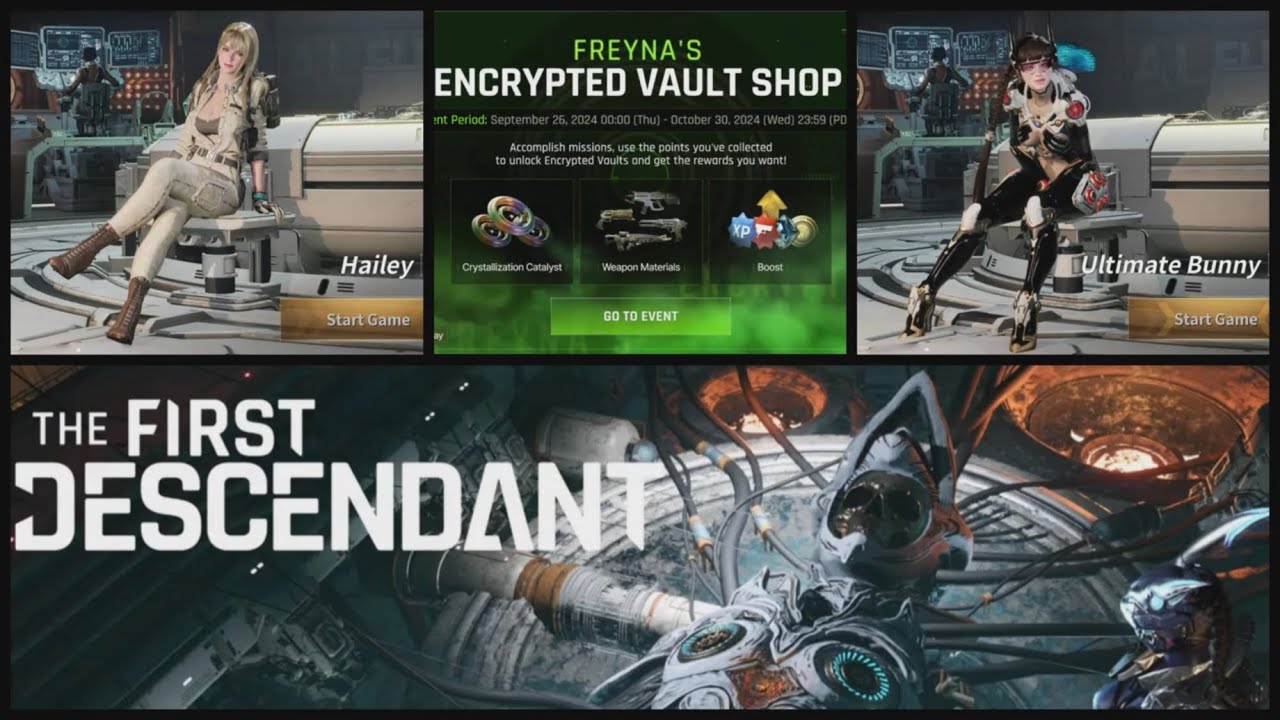 Freyna's Encrypted Vault Event ep. 1 | The First Descendant - YouTube