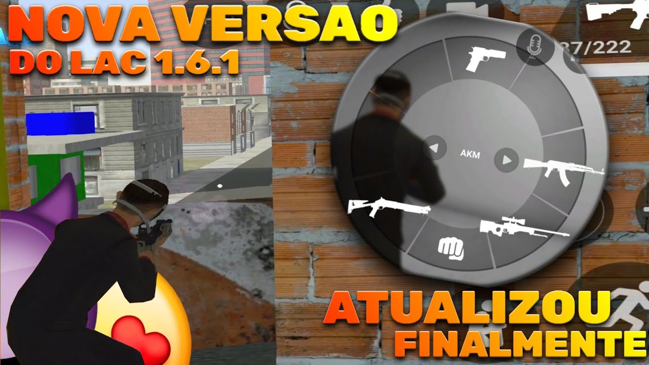 FINALMENTE ATUALIZOU O LAC NOVA VERSÃO 1.6.1 #lac - YouTube