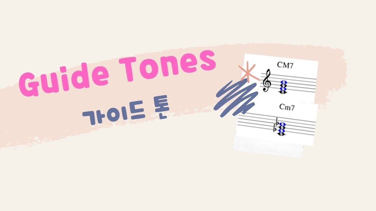 Jazz Piano Lesson #2재즈 피아노 레슨 [2] - Guide Tones 가이드톤 - YouTube
