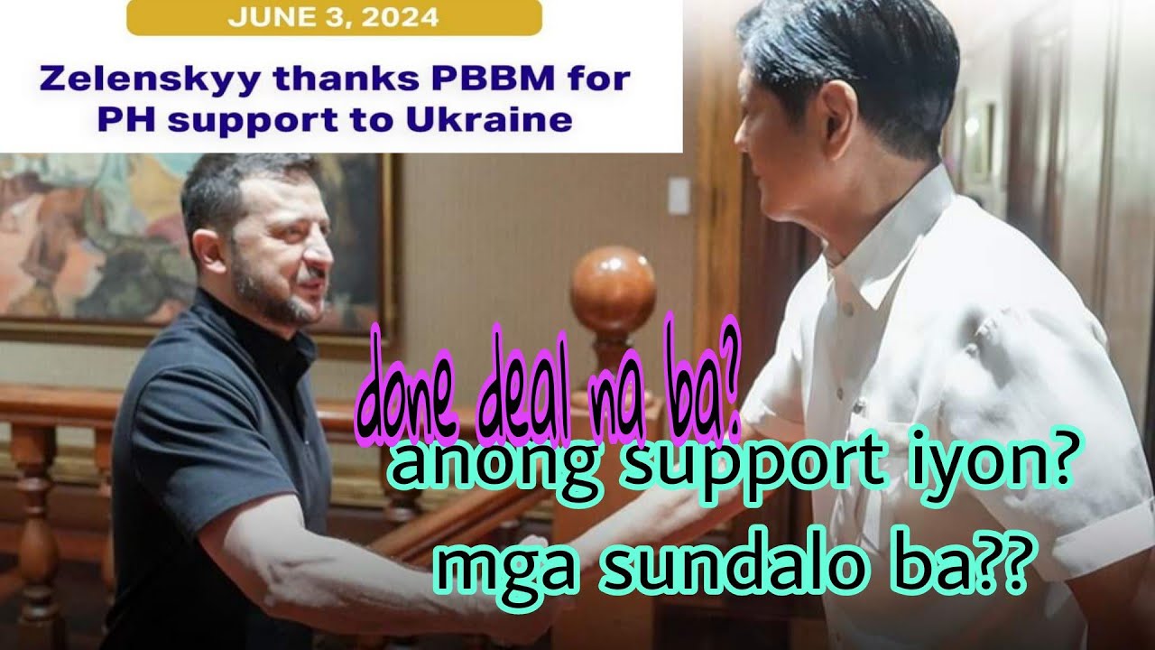 ZELENSKY nasa PINAS para mag request ng mga sundalong Pinoy isabak sa ...