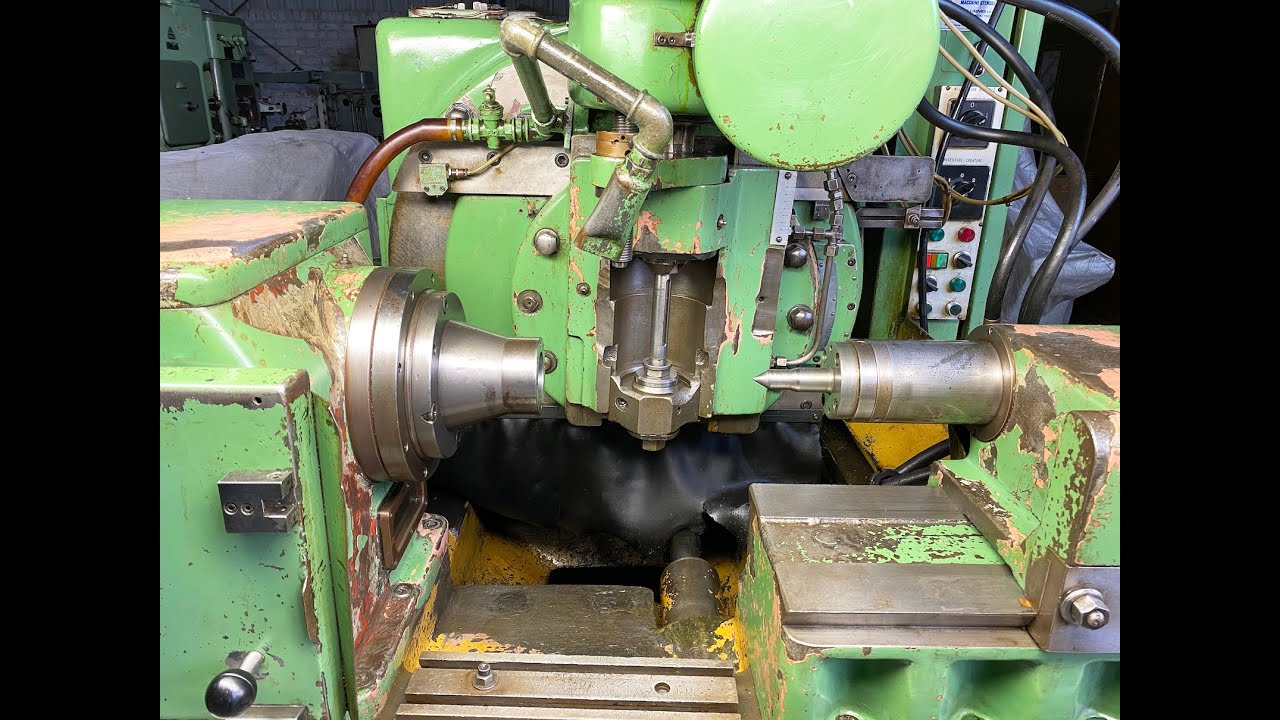 Horizontal Gear Hobbing Machine - David Brown - YouTube