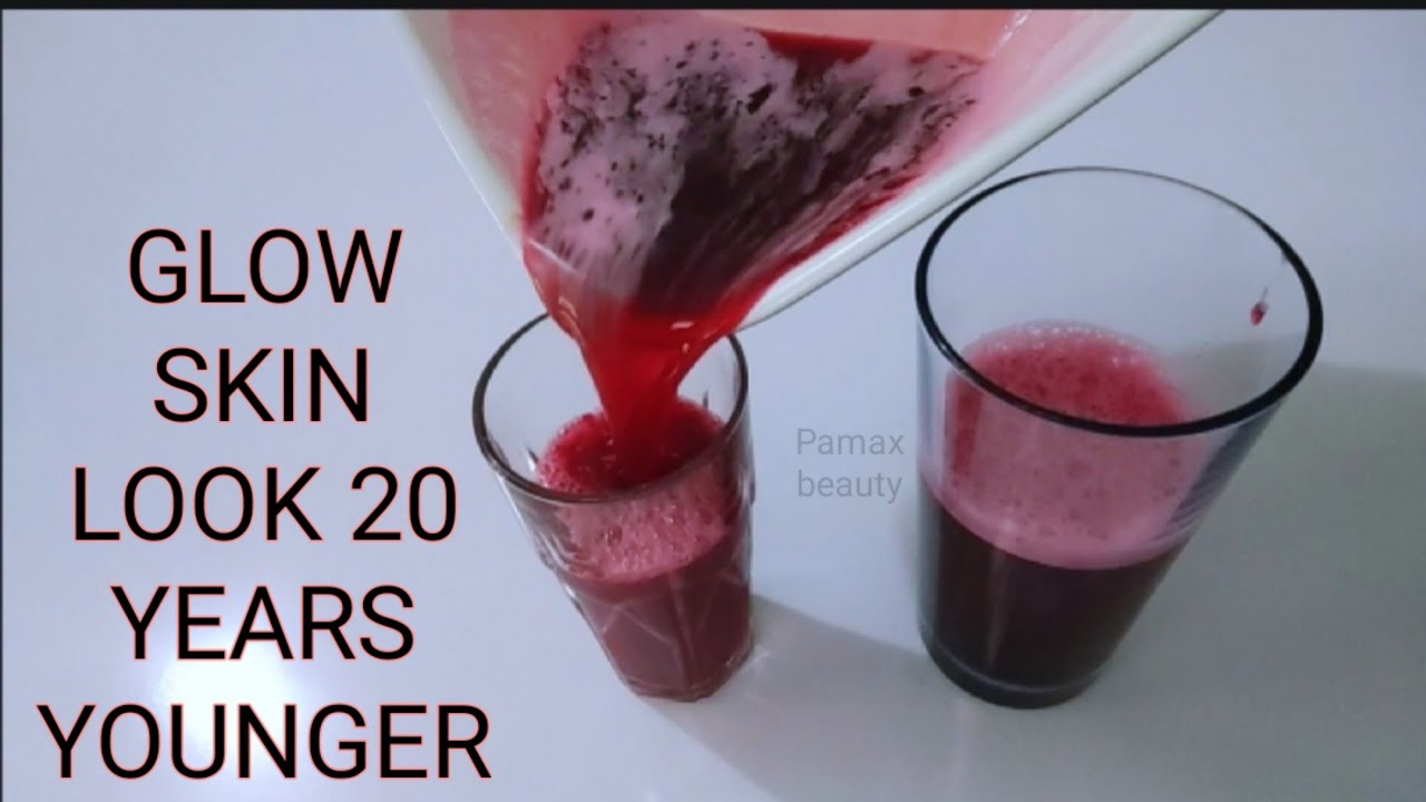 A GLASS TO CLEAN SKIN LOOK 20 YEARS YOUNGER WITH GLOWING SKIN - YouTube