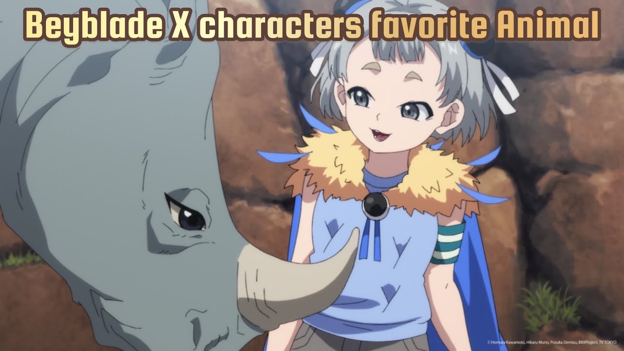 Beyblade X characters favorite animal - YouTube