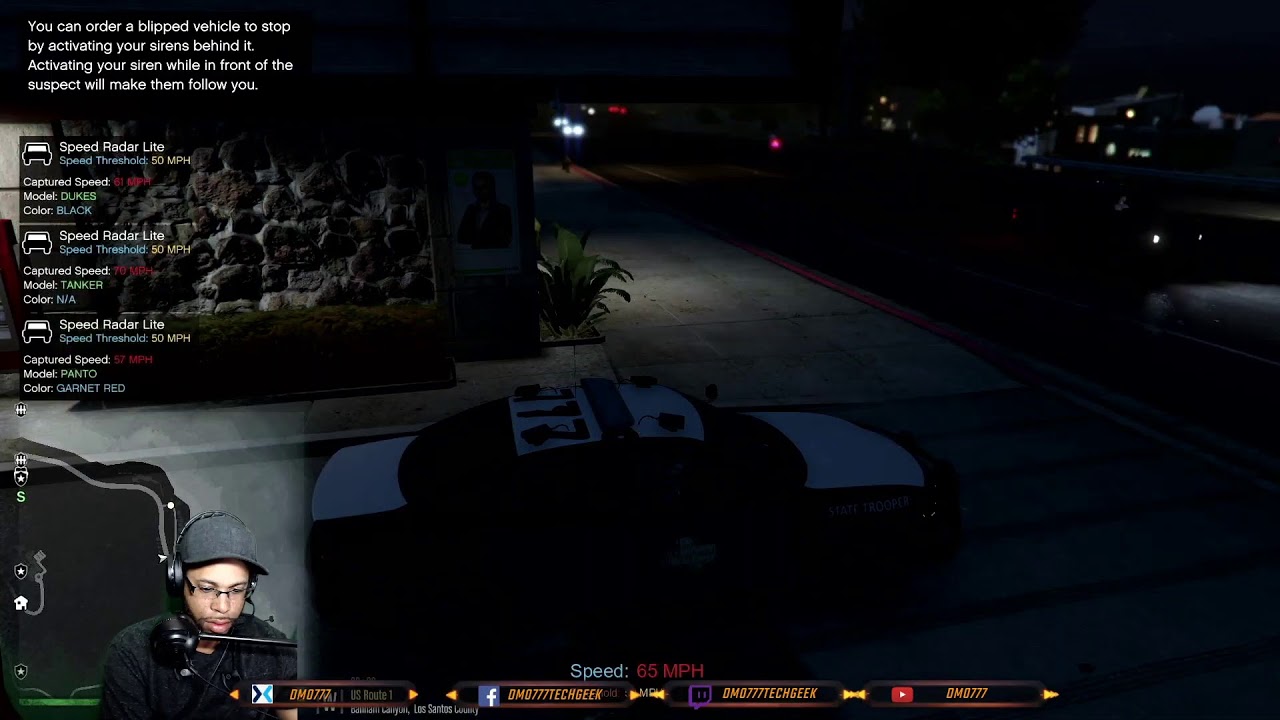 GTA5 LSPDFR Texas DPS Trooper Police Mod -Patroling the Streets - (PC ...