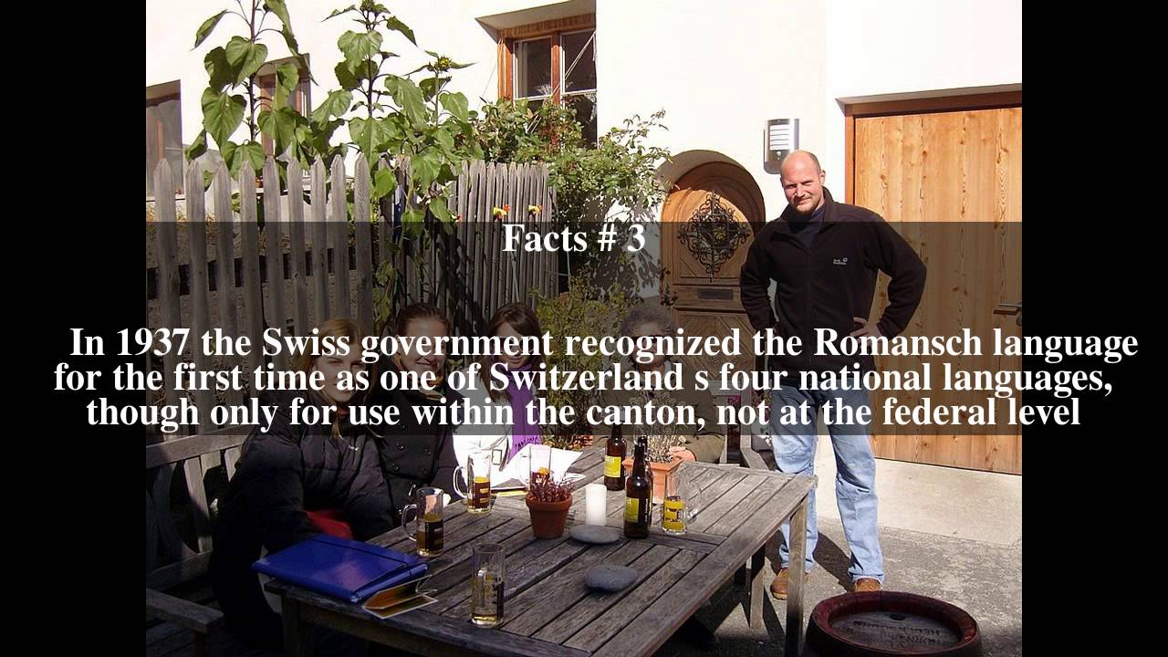 Romansh people Top # 6 Facts - YouTube
