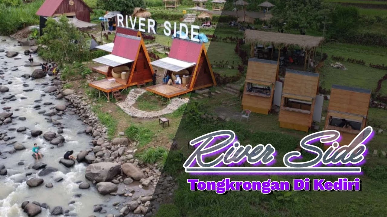 Tempat Nongkrong Baru Di Kediri Home Of River Side Kediri - YouTube