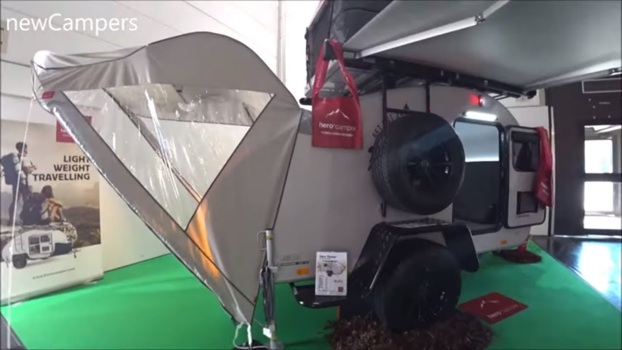 The 2020 Hero Ranger teardrop caravan - YouTube