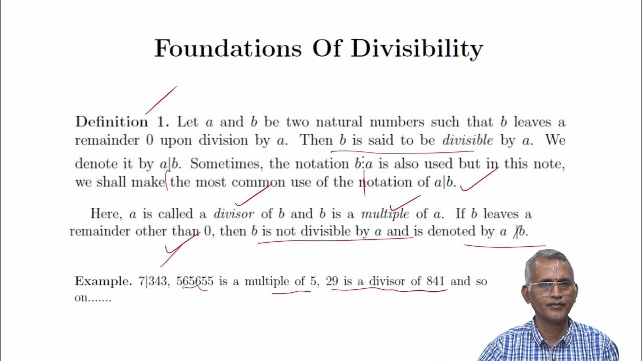 Unit 2 Elementary Number Theory : Introduction to Divisibility, GCD ...