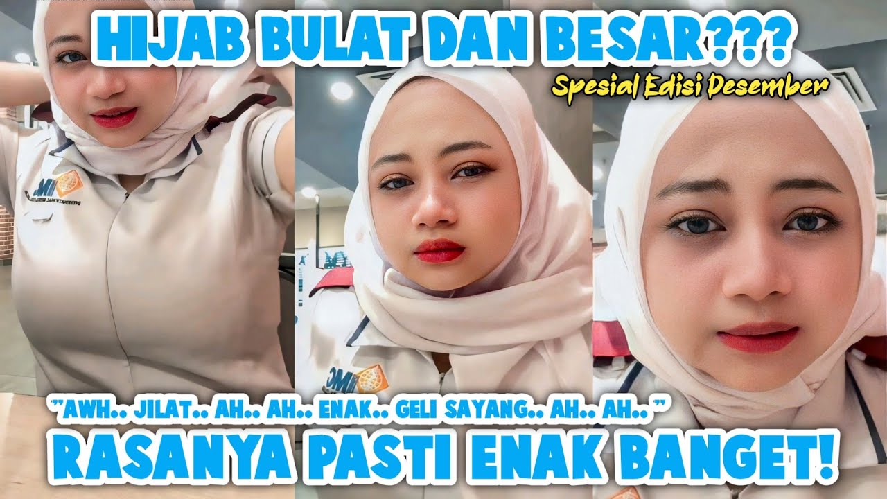 HIJAB BULAT DAN BESAR RASANYA ENAK BANGET! | Eva Nurasyifa Real - YouTube