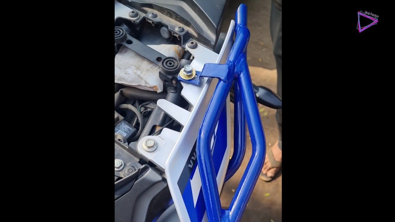 2022 Yamaha R15 V4 M BS6 Tail Guard | Tail Protector | HT Exhaust - YouTube