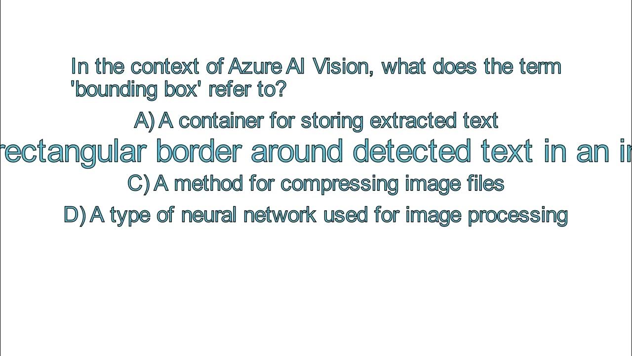 AI 102 Q&A 3 06 Extracting text from images with Azure AI Vision - YouTube