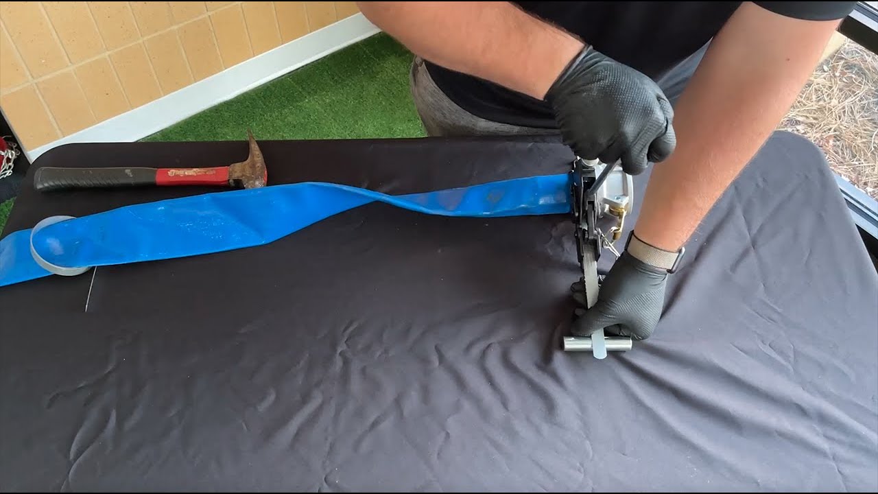 Banding Clamp Hand Tool - YouTube
