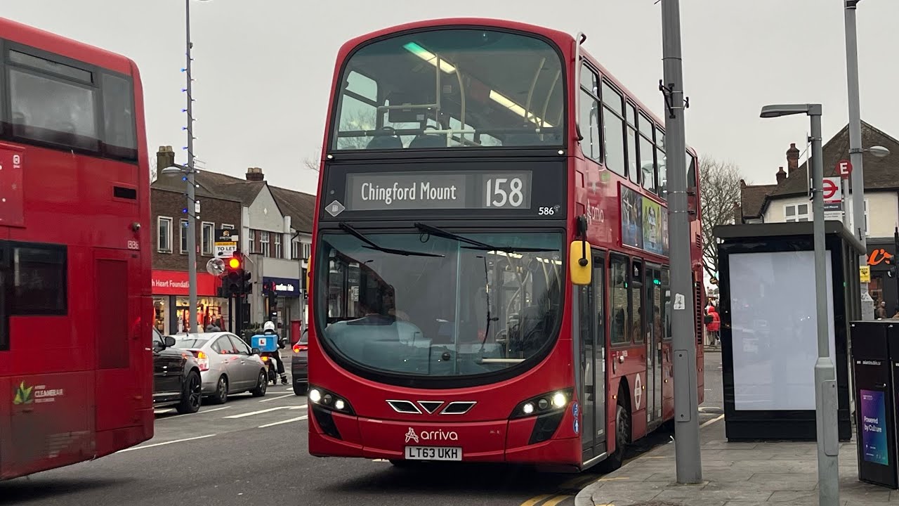 Full Route Visual | Arriva London Route 158: Stratford to Chingford ...