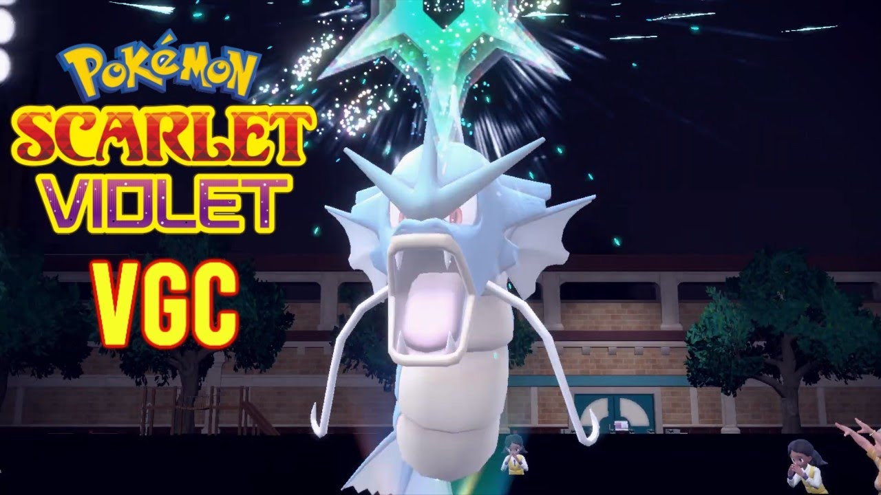 TERA FLYING GYARADOS VGC RANK - POKEMON SCARLET AND VIOLET - YouTube