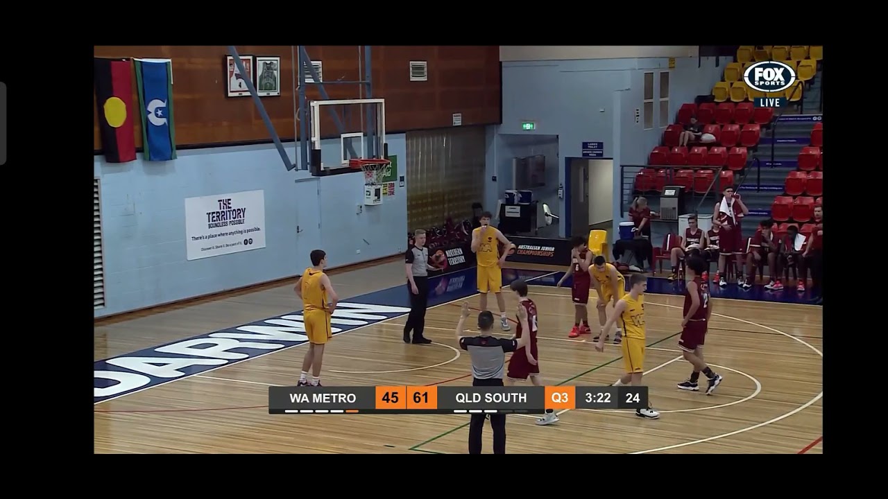 Qld South U16 Dominating the pool games! CJ Amos! - YouTube