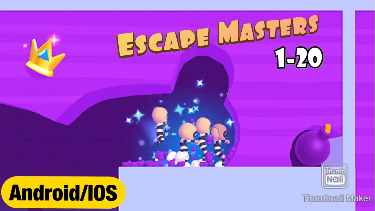 ESCAPE MASTERS - Gameplay 1-20 Levels - YouTube