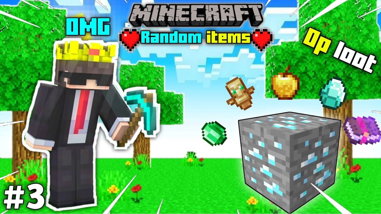 || Minecraft but everything is random || episode #3 - YouTube