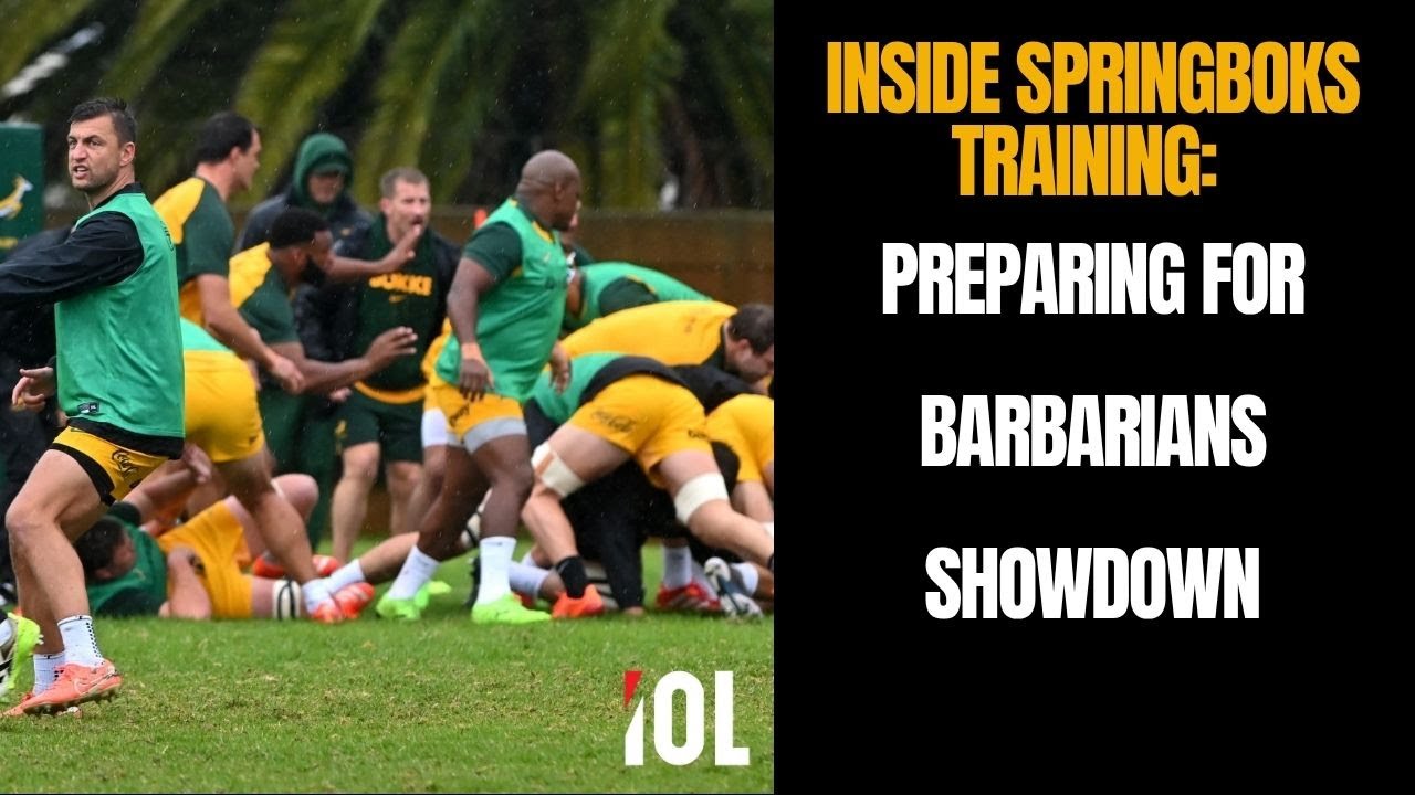 Inside Springboks Training: Preparing for Barbarians Showdown | IOL ...