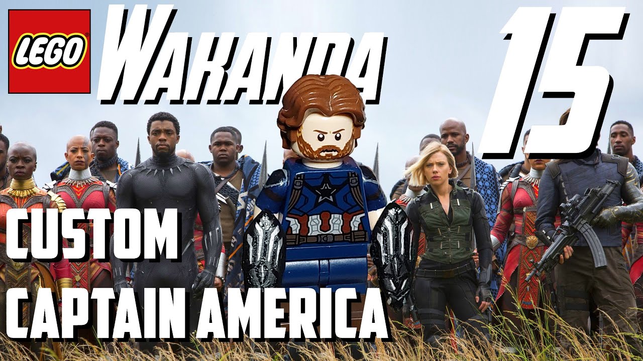 Building Wakanda in LEGO - Week 15 - Custom Captain America Shields ...