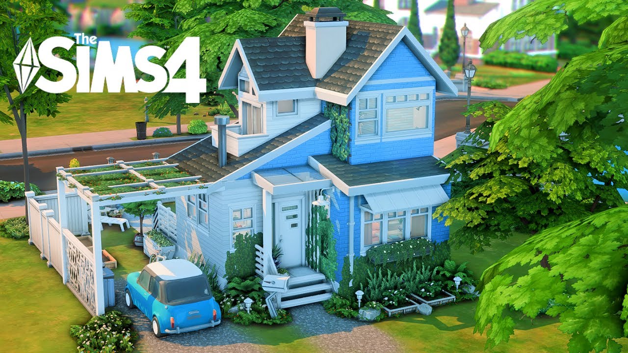 QUIRKY SMALL HOME - Sims 4 Speed Build - YouTube