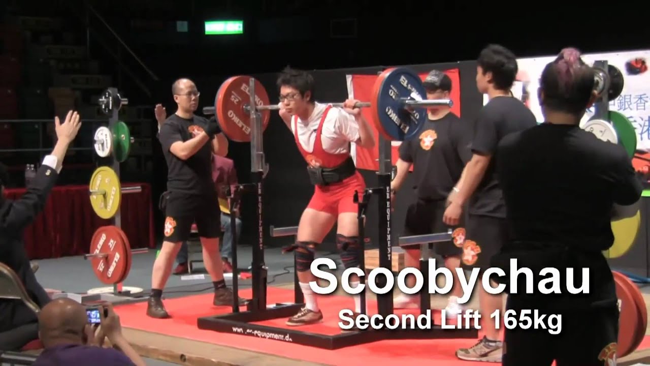 090328 Scooby In Competition (Part 1 Squat) - YouTube