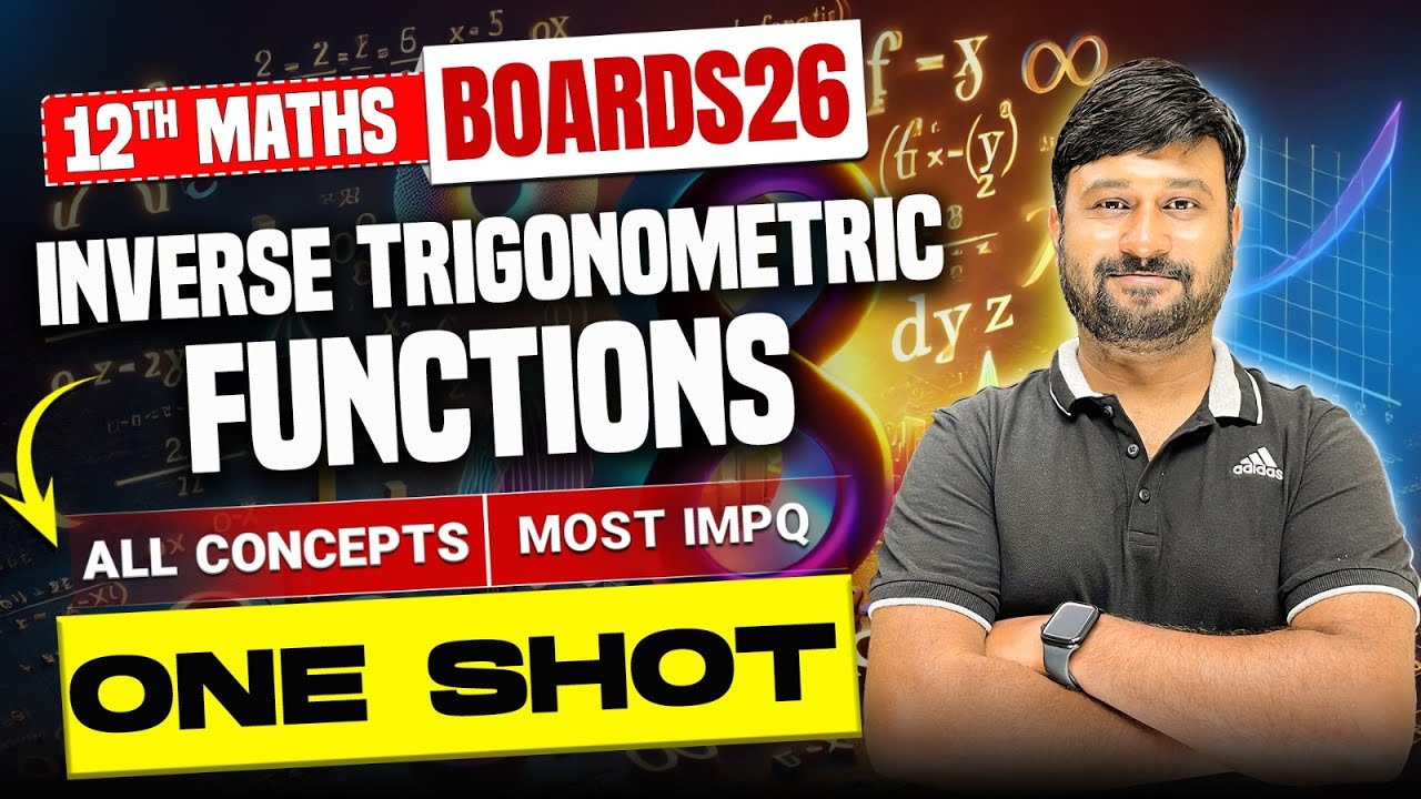 ITF🔥 Detailed One Shot | Class 12th Maths Ch 2 | SUPER SHOT SERIES ...