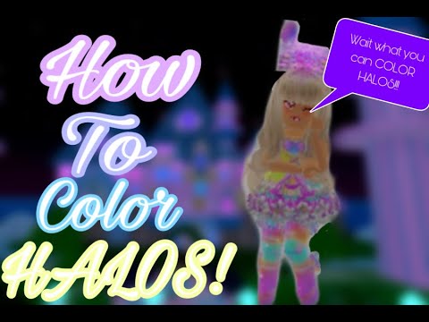 How to COLOR HALOS! - YouTube