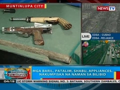BP: Mga baril, patalim, shabu, appliances, nakumpiska na naman sa ...
