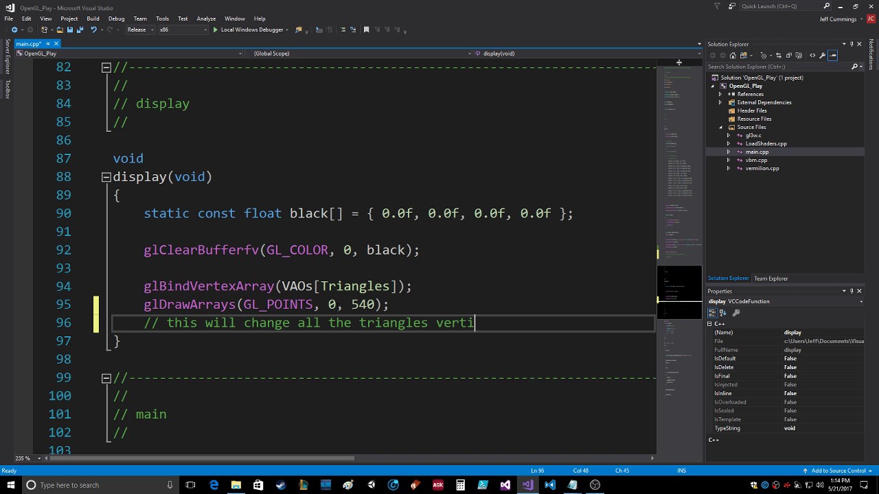 OpenGL Point Sprites Part 1 - YouTube