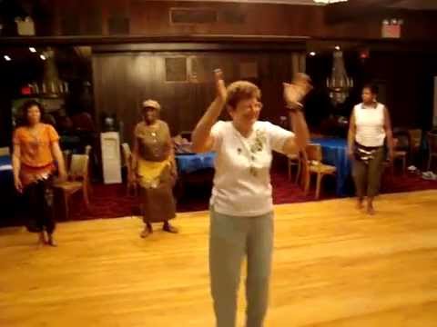 Belly Dancing workout with Senior Citizens