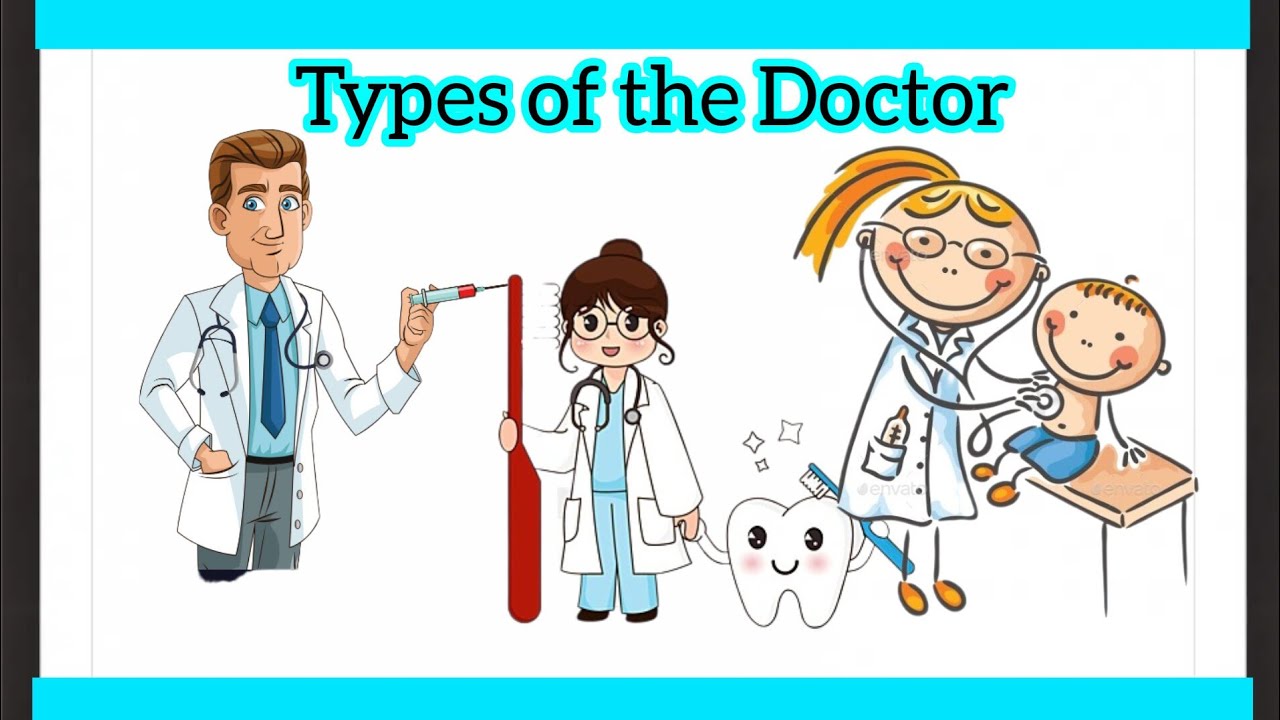 Types of Doctor in English|Doctor Vocabulary |Learn doctors types and ...