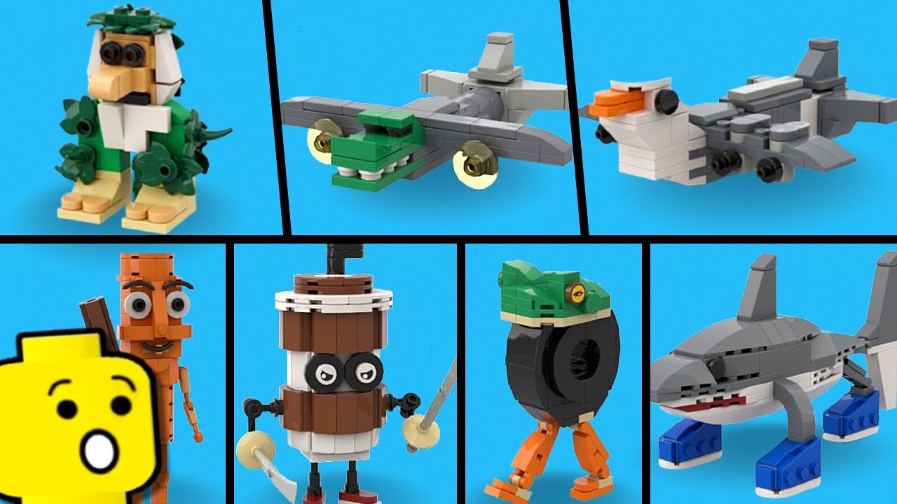 LEGO Italian Brainrot: Building TOP 7 BRAINROT Characters - YouTube