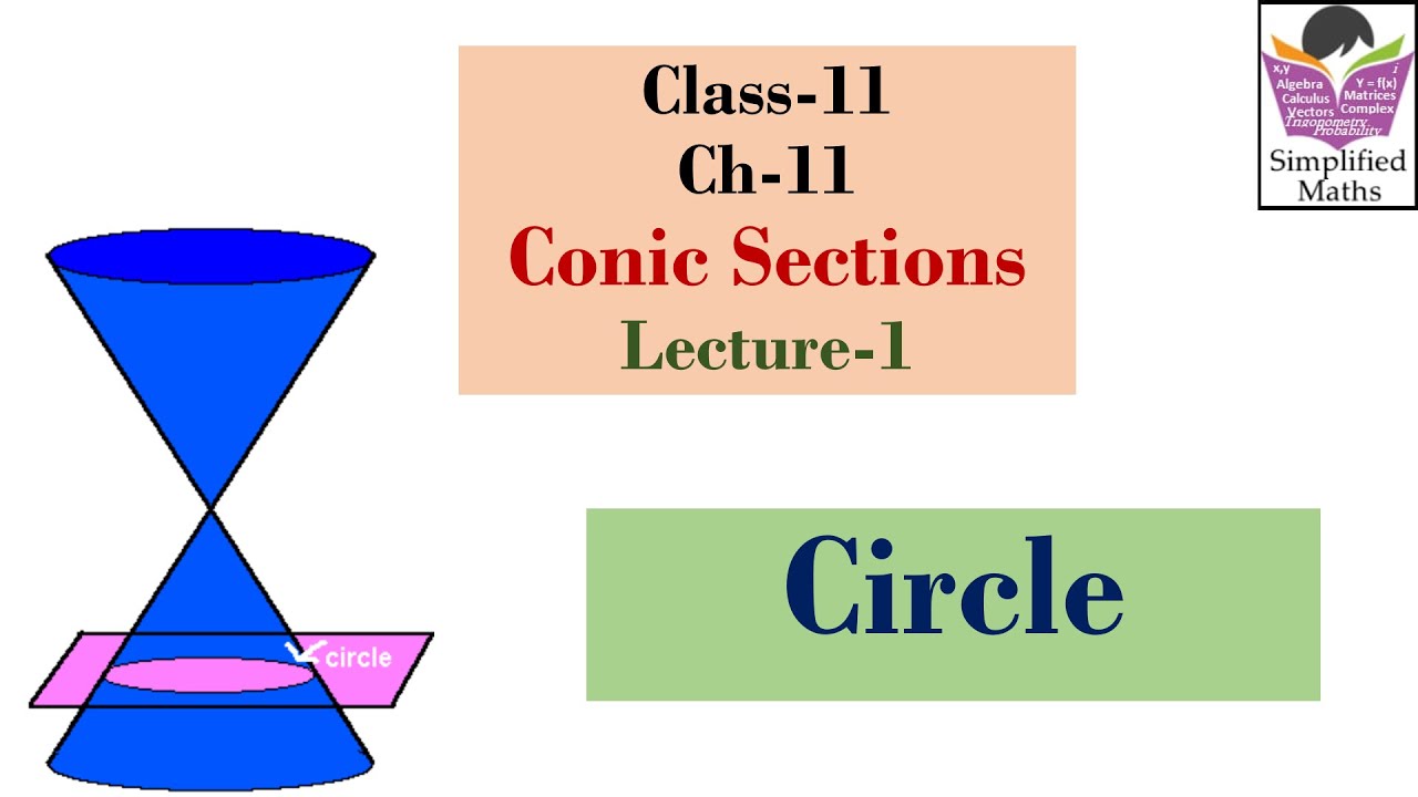 Lecture-1 | Conic Sections | Class 11 | Ch 11 | Circle | CBSE JEE - YouTube