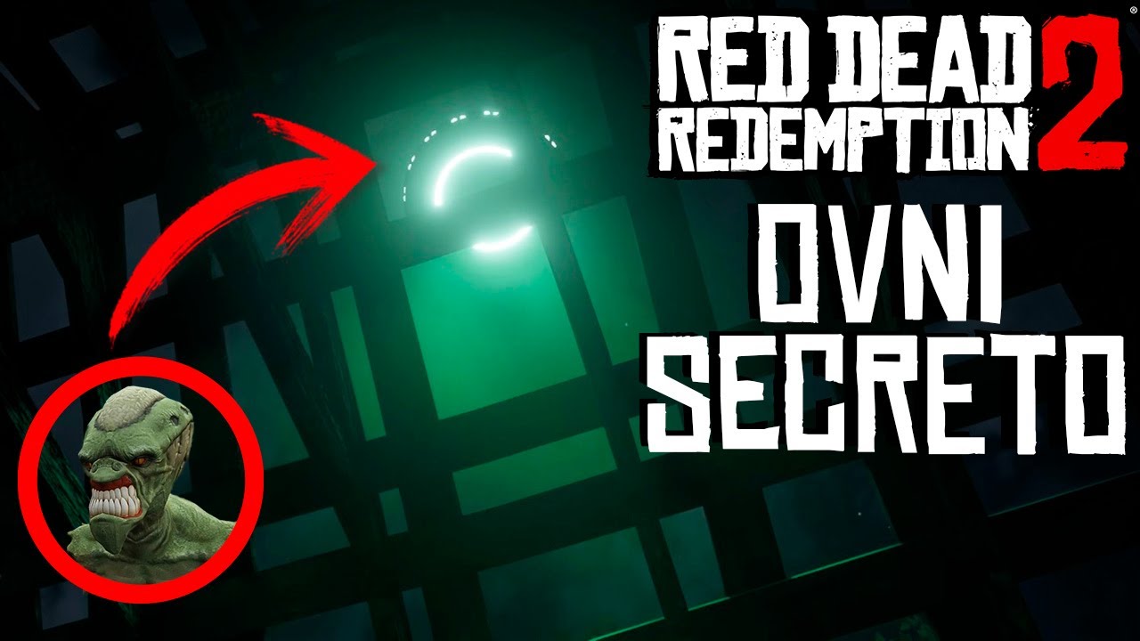 EASTER EGG DO OVNI EM RED DEAD REDEMPTION 2 LOCALIZAÇÃO SECRETA E DICAS ...